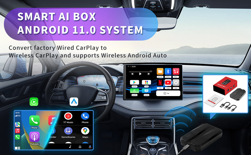 Smart CarPlay AI Box – One Car Stereo