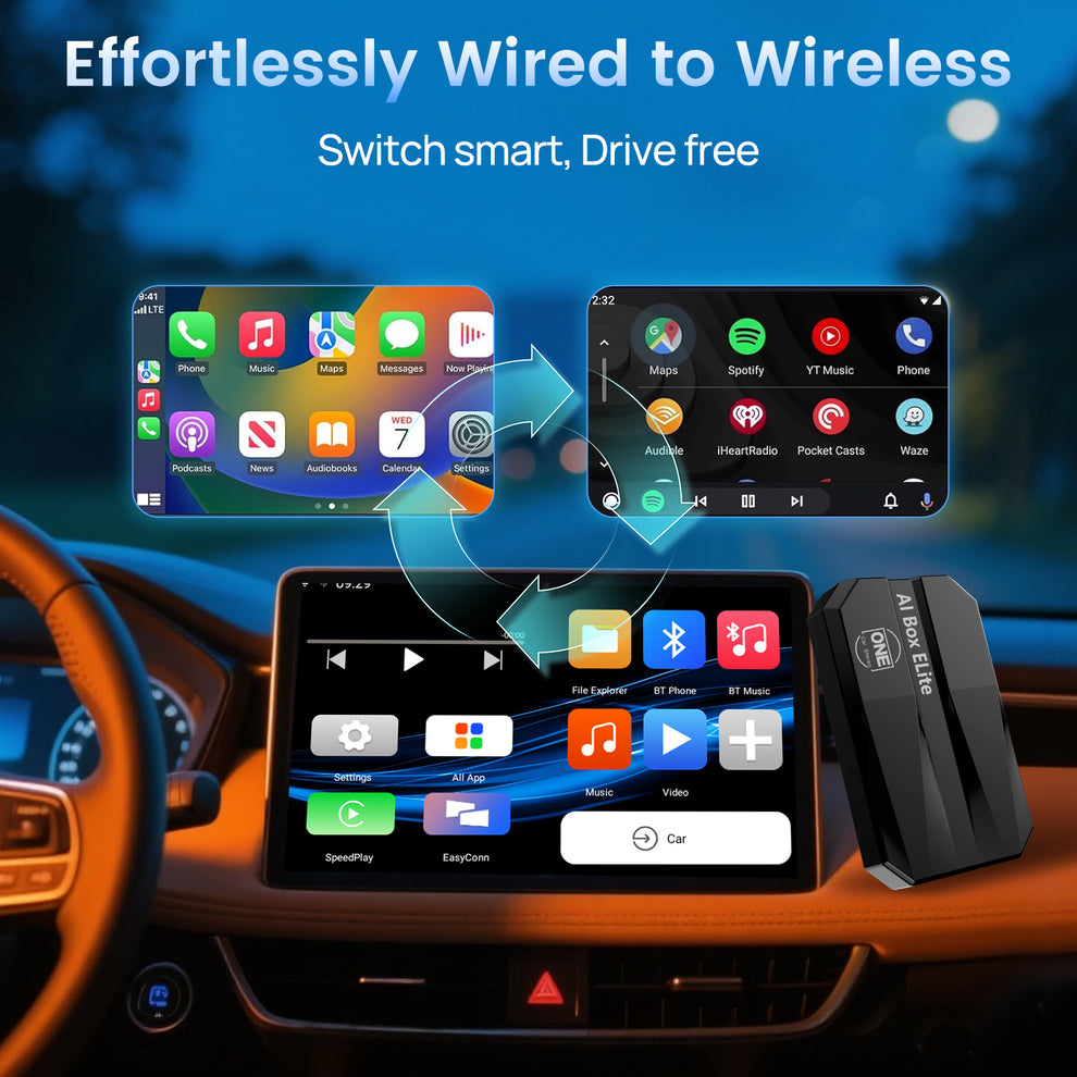 Wireless CarPlay Elite | Seamless Wired-to-Wireless Conversion – One ...
